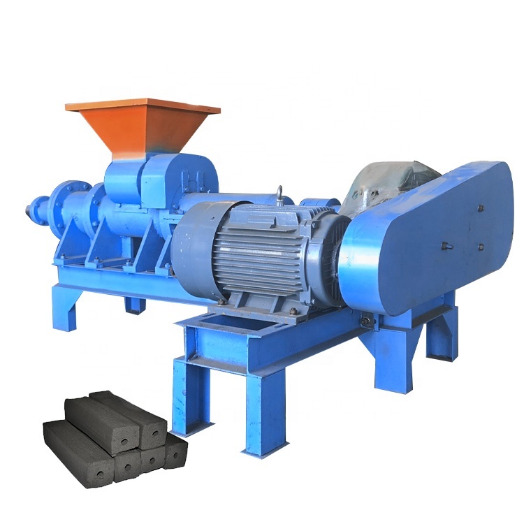 coal charcoal briquettes extruder machine