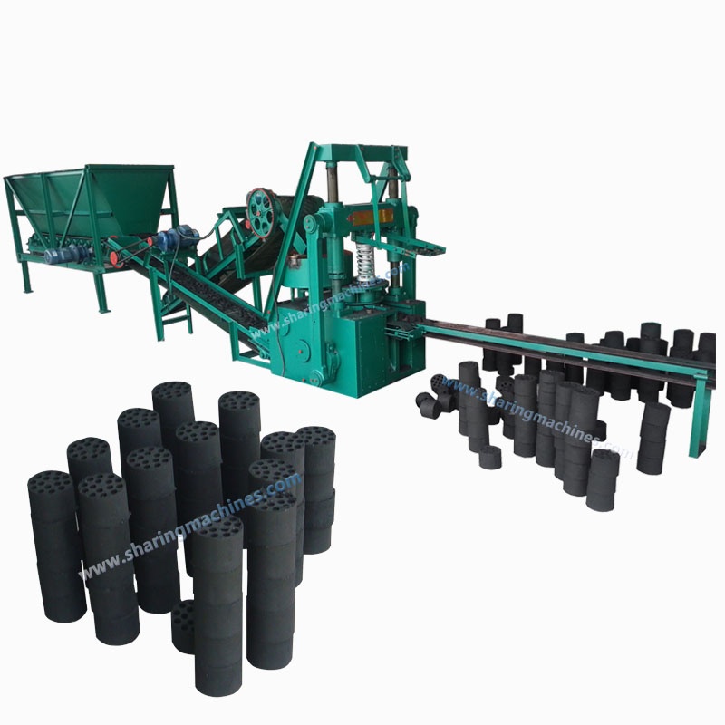 Honeycomb coal charcoal briquettes making machine