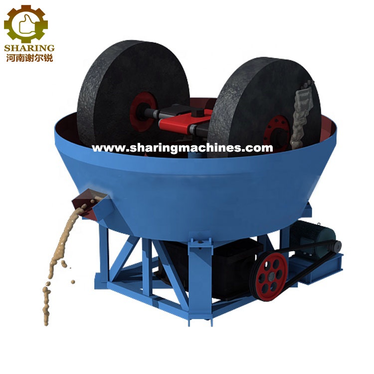 gold pan machine,copper stone pan mill wet pan mill round mill for gold ...